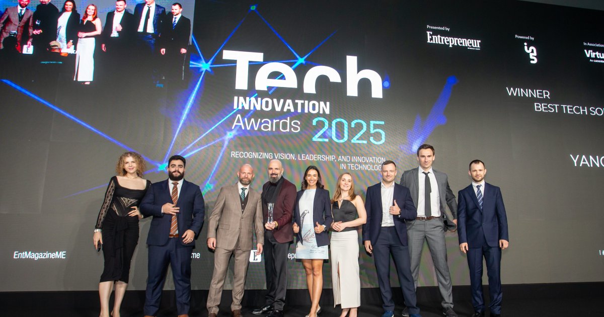 Yango Tech Wins Best Tech Solution Provider Award 2025