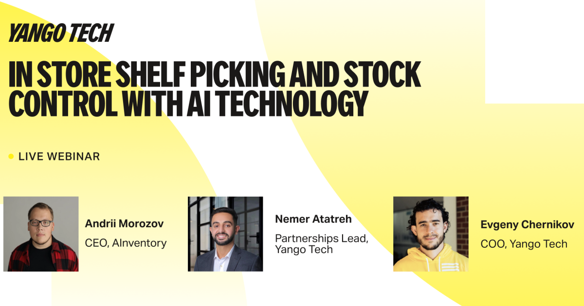 In Store Shelf Picking and Stock Control with AI Technology